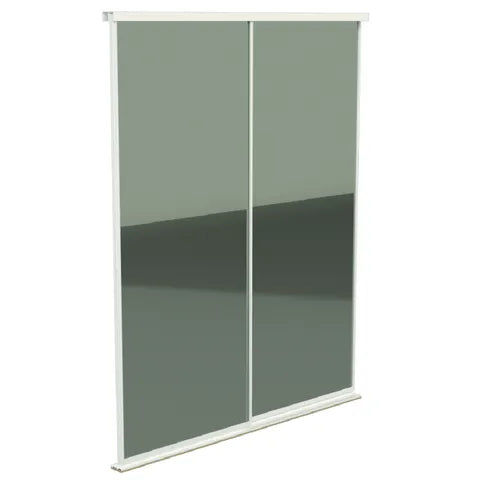 Smooth Sliders - Double - Mirror - Mirror – Fit EasyDoors